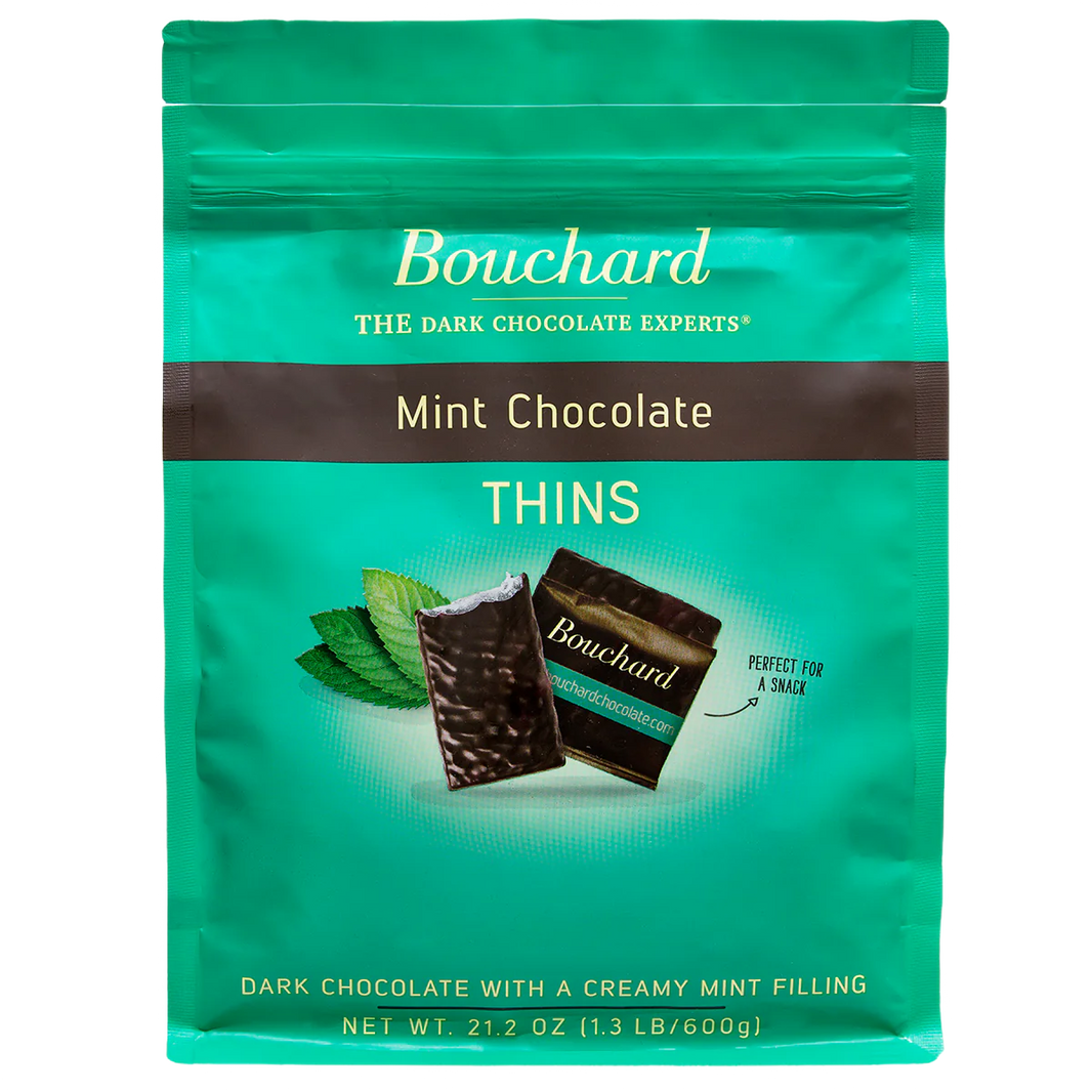 Dark Chocolate Strawberry Thins - 5.3 OZ (.3 LB/150g) – Bouchard - The ...